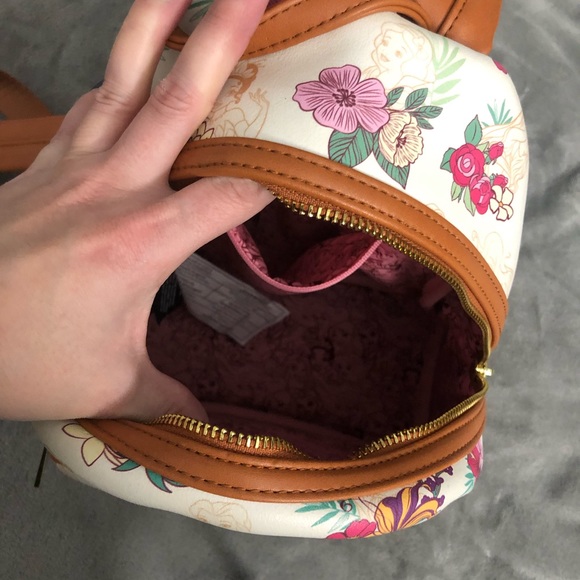 Loungefly | Bags | Loungefly Disney Princess Fall Floral Mini Backpack ...